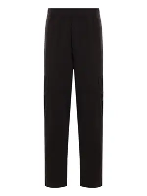 Stone Island Compass Badge Cotton Trousers - Black
