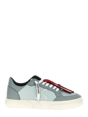 Off-White Low Vulcanized Sneakers - Green