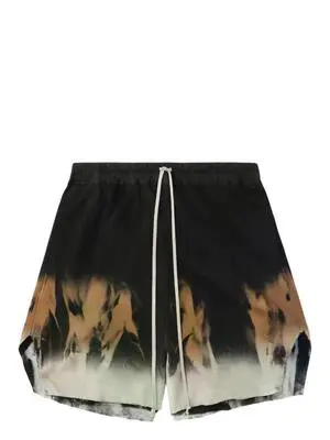 RICK OWENS Rick Owens DRKSHDW Tie-Dye Shorts
