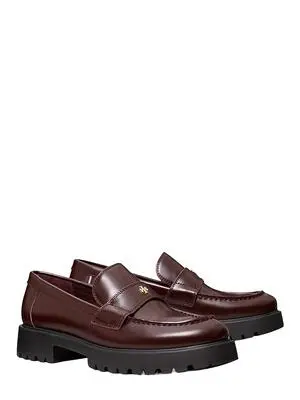 Tory Burch Classic Lug Loafers - Plum