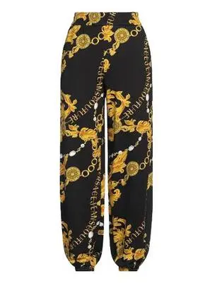 Versace Cotton Track Pants - Black