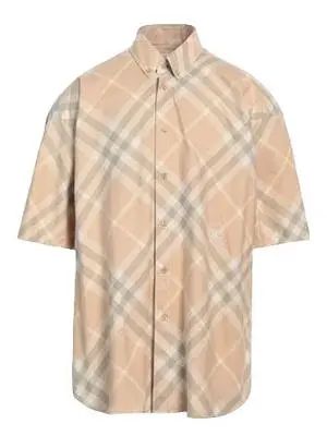 Burberry Shirt Size Cotton - Beige