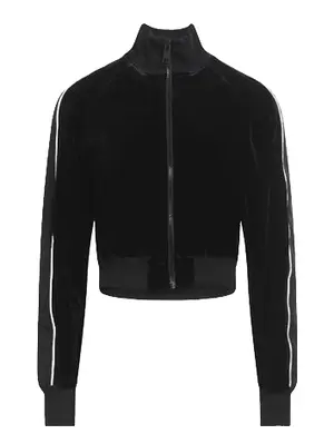 Versace Viscose, Polyamide, Elastane, Cotton Blend Sweatshirt - Black