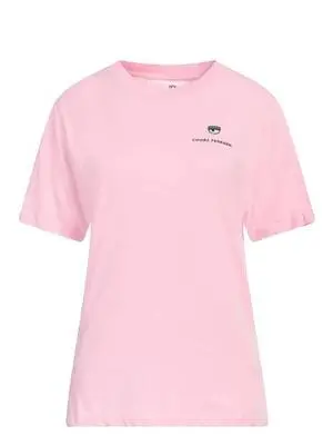 CHIARA FERRAGNI Cotton T-shirt - Pink