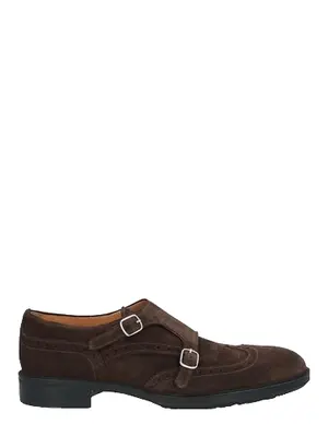 DOUCAL'S Loafers Dark Size Leather - Brown