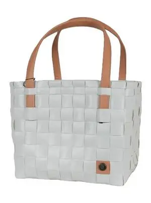 HANDED BY Color Block Shopper Tote Bag - Misty Grey