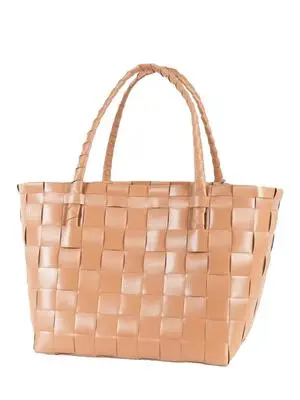 HANDED BY Paris Recycled Plastic Tote - Cinnamon