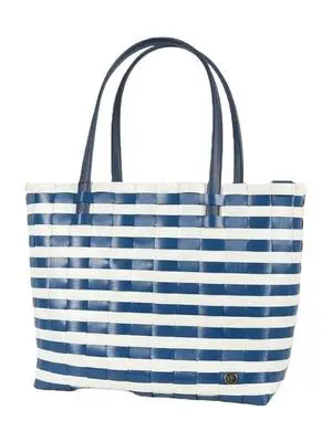 HANDED BY Handed By Sunny Bay Recycled Plastic Weekender Ocean Blue/pearl White