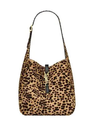 Saint Laurent Le 5 À 7 Supple Bag - Beige Black