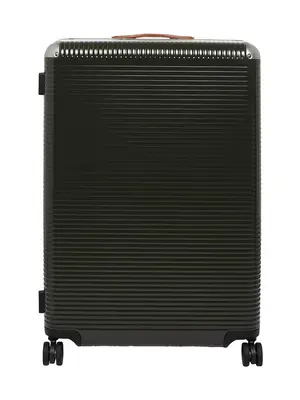 FPM MILANO Bank Light Trunk On Wheels Suitcase - Green