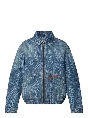 LOUIS VUITTON X Yayoi Kusama Denim Jacket - Blue