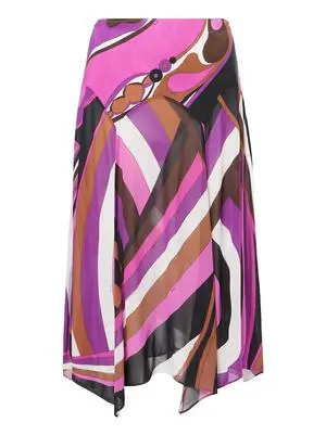 Emilio Pucci Iride Midi Skirt - Multicoloured