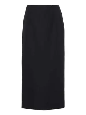 Valentino Garavani Virgin Wool Pencil Skirt - Black