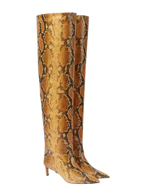 Ulla Johnson Carolina 55 Leather Over-the-knee Boots - Multicoloured
