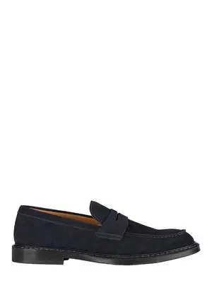 DOUCAL'S Doucal's Suede Loafers Blue