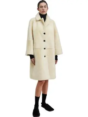 UTZON Caleb Reversible Shearling Coat