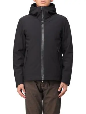 Woolrich Zip-up Hooded Jacket - Black