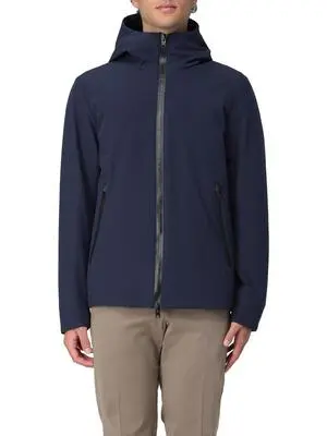 Woolrich Zip-up Hooded Jacket - Blue