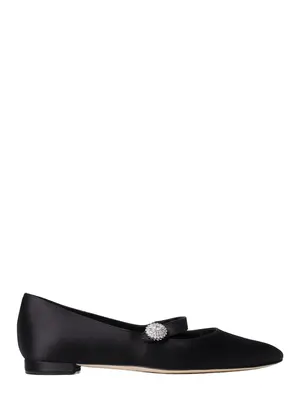 Manolo Blahnik Ballet Flats - Black