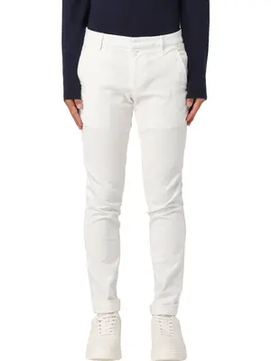 DONDUP Dondup Tailored Corduroy Trousers White
