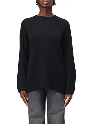ALLUDE Pullover Sweater Black