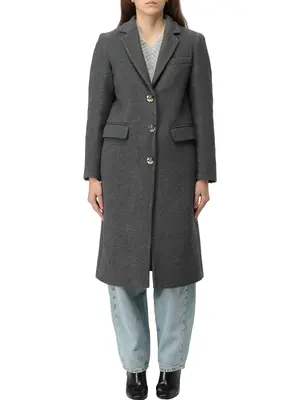 Liu Jo Liu Jo Single Breasted Coat Grey