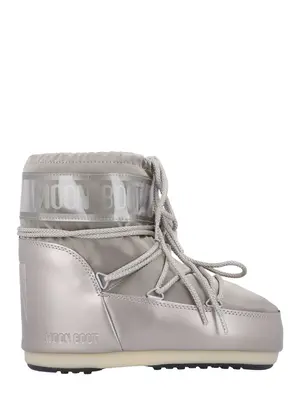 Moon Boot Moon Boot Lace-Up Boots Platinum