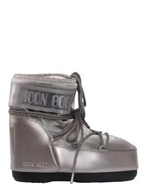 Moon Boot Moon Boot Lace-Up Boots Silver