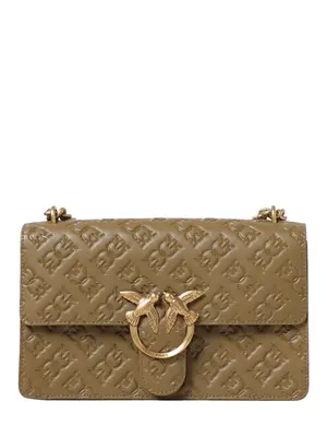 Pinko Pinko Embellished Shoulder Bag Green