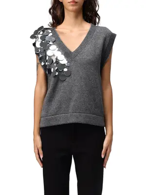 Liviana Conti Liviana Conti Sleeveless Top Grey