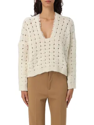 Liviana Conti Pullover Sweater - Yellow Cream