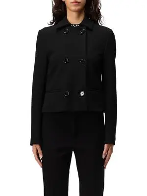 Liviana Conti Double Breasted Jacket - Black