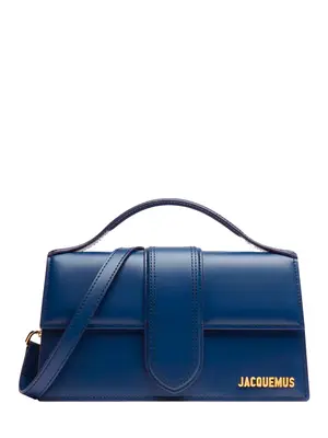 Jacquemus Jacquemus Leather Crossbody Bag Blue