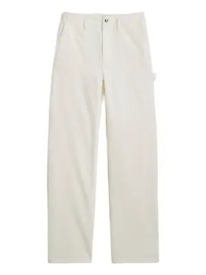 Madewell Alexa Chung Workwear Jeans - True White