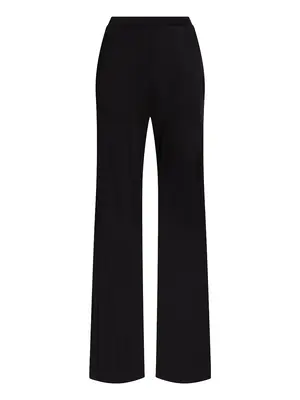 DIANE VON FURSTENBERG Diane Von Furstenberg Holly Satin-jersey Wide-leg Pants