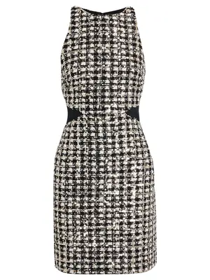 Derek Lam 10 Crosby Rosemary Sequin-embellished Mini Dress - Black