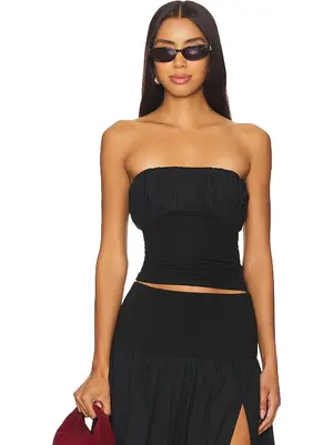 LOVERS AND FRIENDS Mac Tube Top - Black