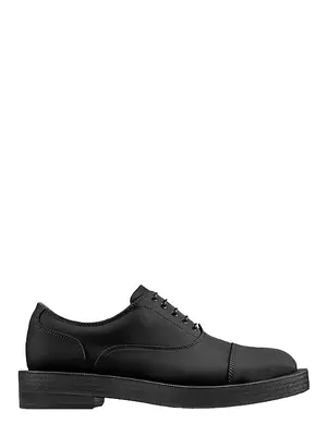 MARTINE ROSE X CLARKS Textile Oxford Shoes - Black Textile