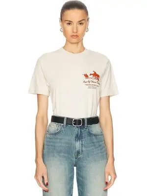 ONE OF THESE DAYS X Silver Queen City Tee - Bone