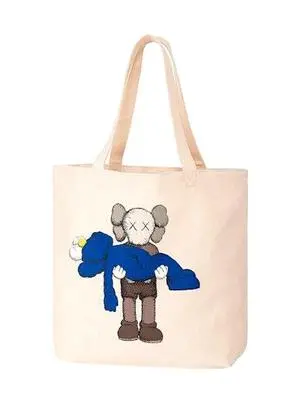 KAWS X Uniqlo Gone Tote Bag - Natural