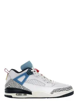 JORDAN Spizike Low Motion Pack Sneakers - White/armory Navy Blue/aegean Storm