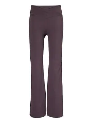 TALA Dayflex Slim-fit Flared-leg Stretch Recycled-nylon Leggings M Cool Espresso