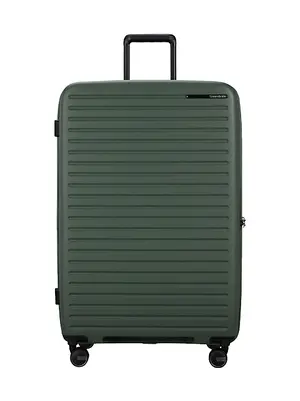SAMSONITE Spinner Expandable Four-wheel Hard-shell Checked Suitcase 81cm - Sage
