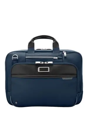 Briggs & Riley Medium Expandable Briefcase - Navy