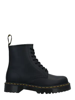 Dr. Martens Ankle Boots In Polished Leather - Black