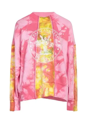 Palm Angels Cotton-blend Sweatshirt - Pink