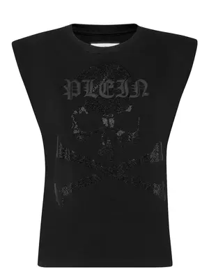 Philipp Plein Skull Tank Top - Black