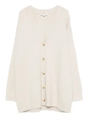 Vince V-neck Cardigan - Neutrals