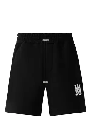 Amiri Logo-print Track Shorts - Black