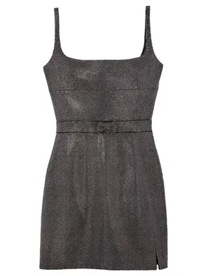 Marc Jacobs Studded Mini Dress - Black